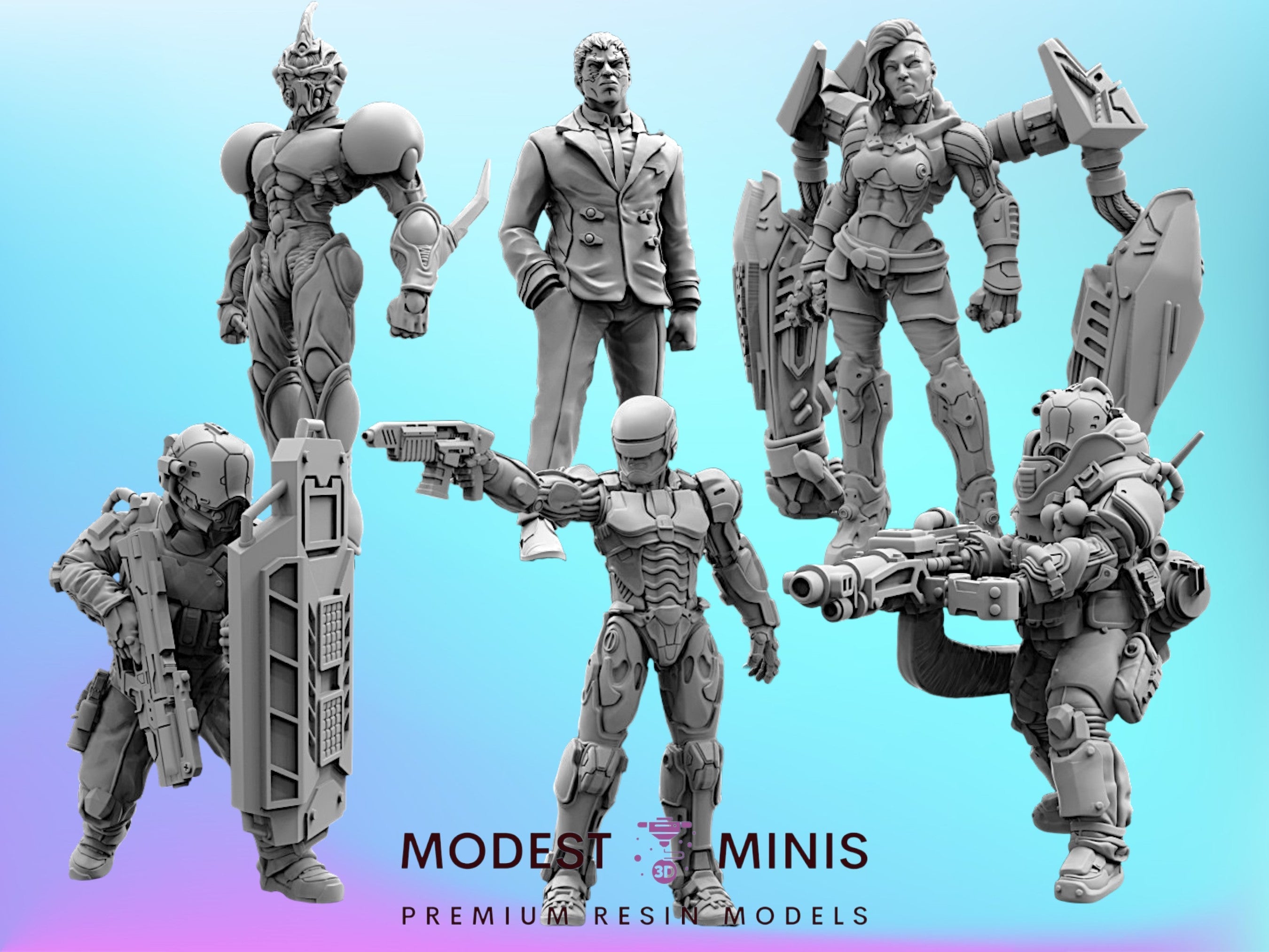 Papsikels Cyberpunk – Modest Minis Studio