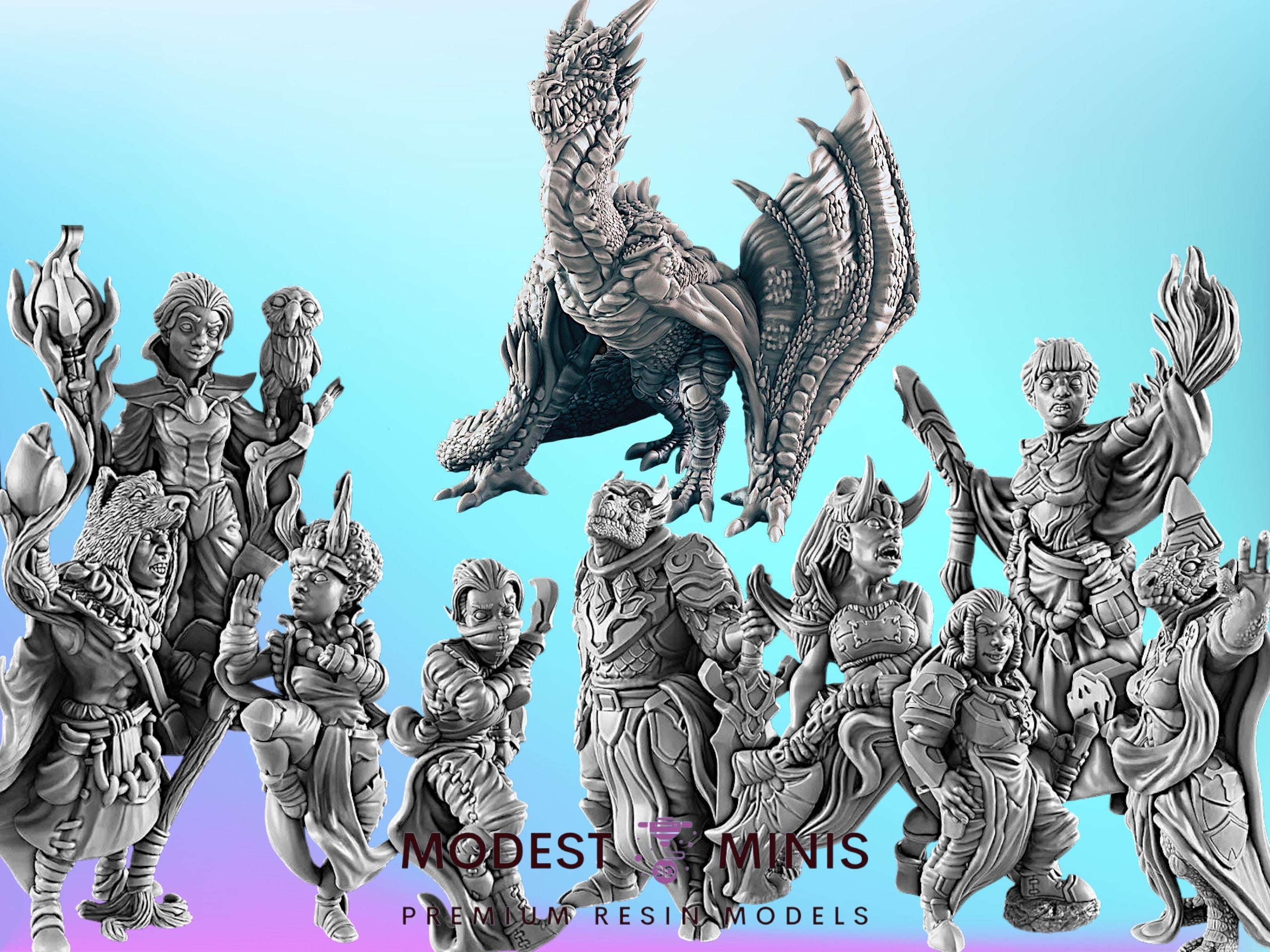 Unbreakable Fantasy – Modest Minis Studio