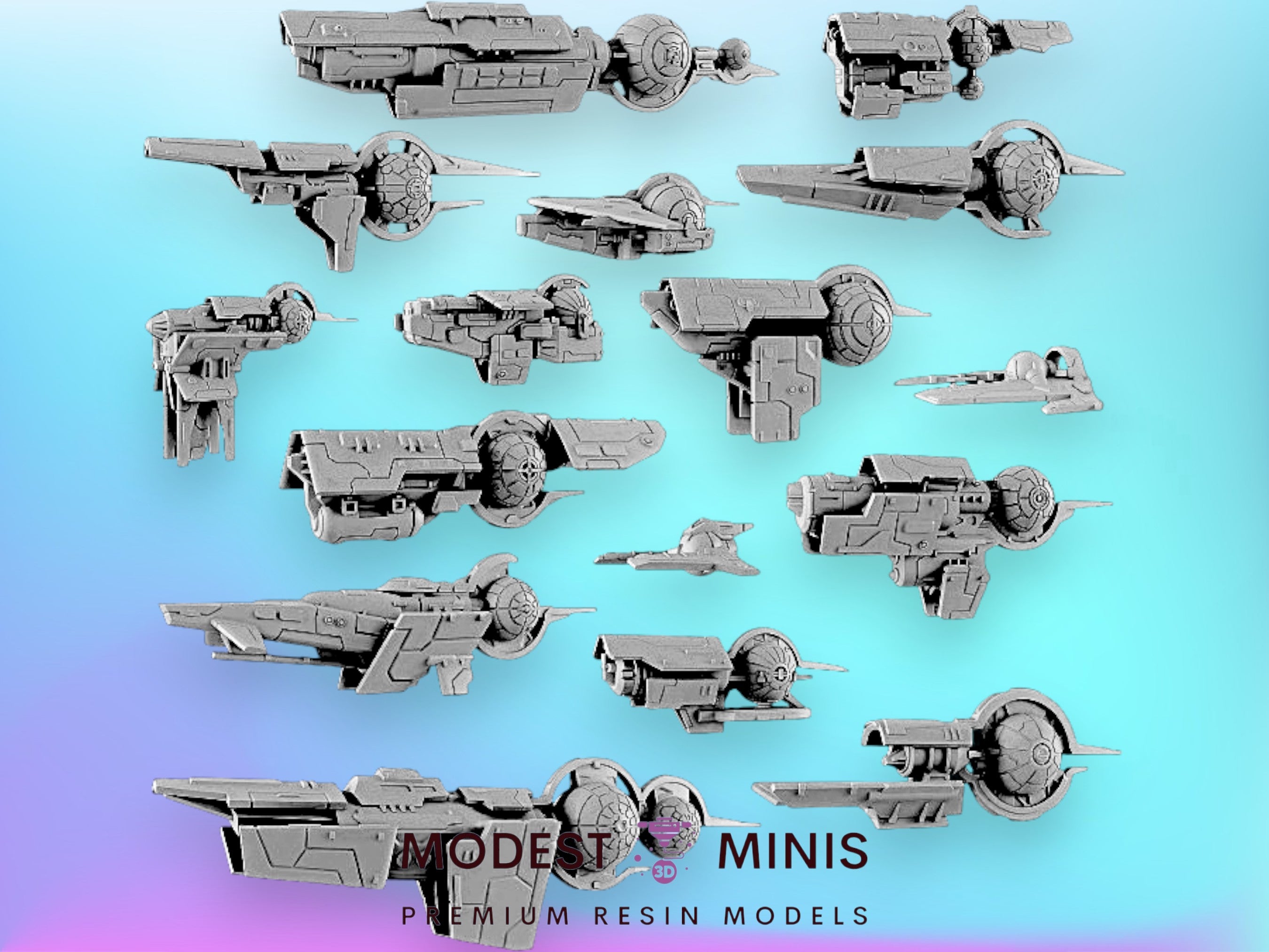 Fleet Scale Starships – Page 2 – Modest Minis Studio