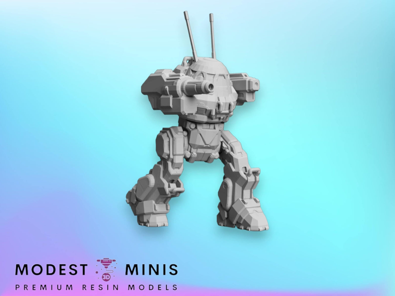 Urbie UM-R60 | 1:265 | 6mm Battletech Scale | Mecha | Sir Mortimer ...
