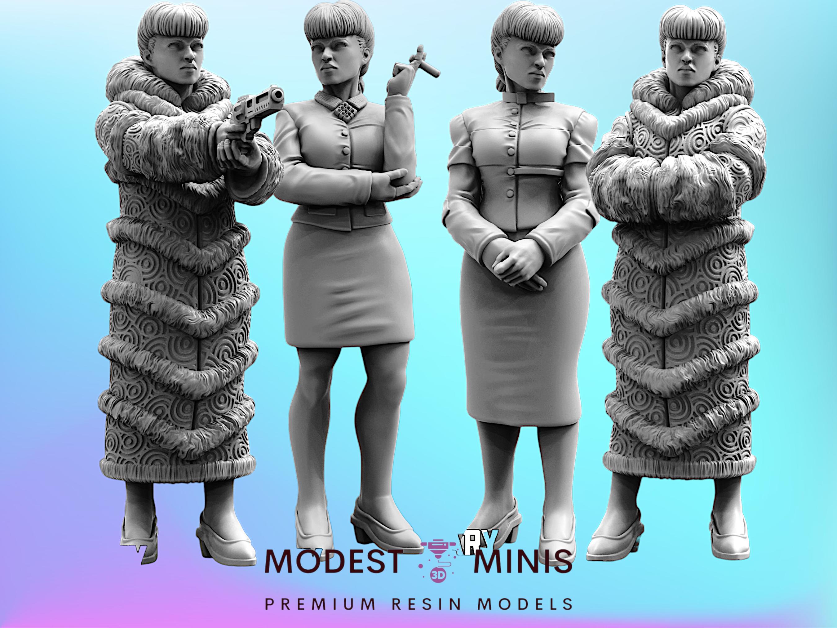 Nexus 7 Experimental Replicant - 28mm 32mm 40mm Scale Cyberpunk ...