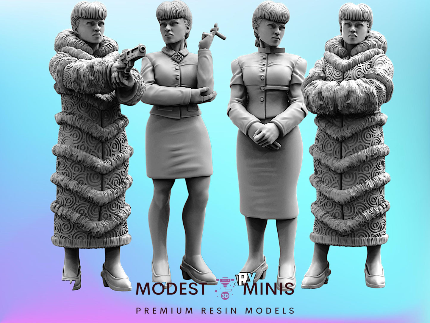 Nexus 7 Experimental Replicant - 28mm 32mm 40mm Scale Cyberpunk ...
