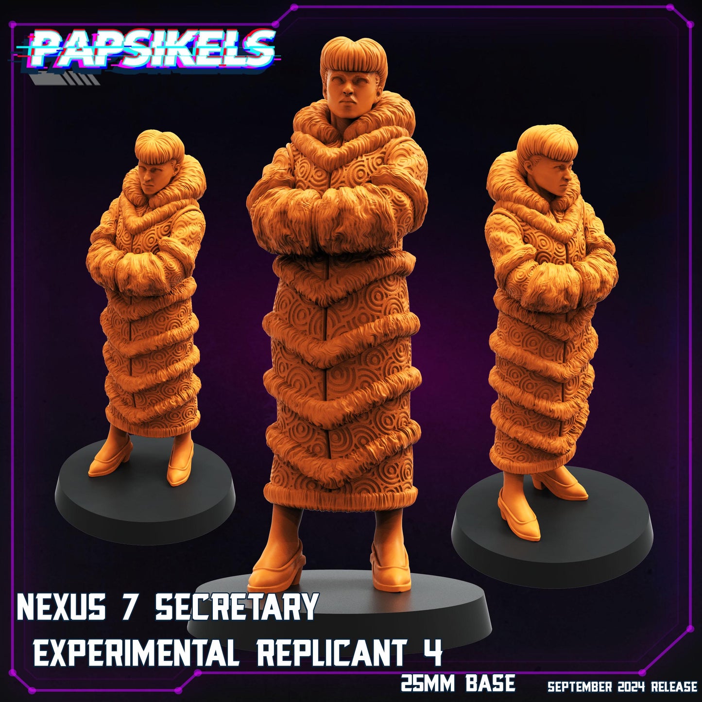 Nexus 7 Experimental Replicant - 28mm 32mm 40mm Scale Cyberpunk ...