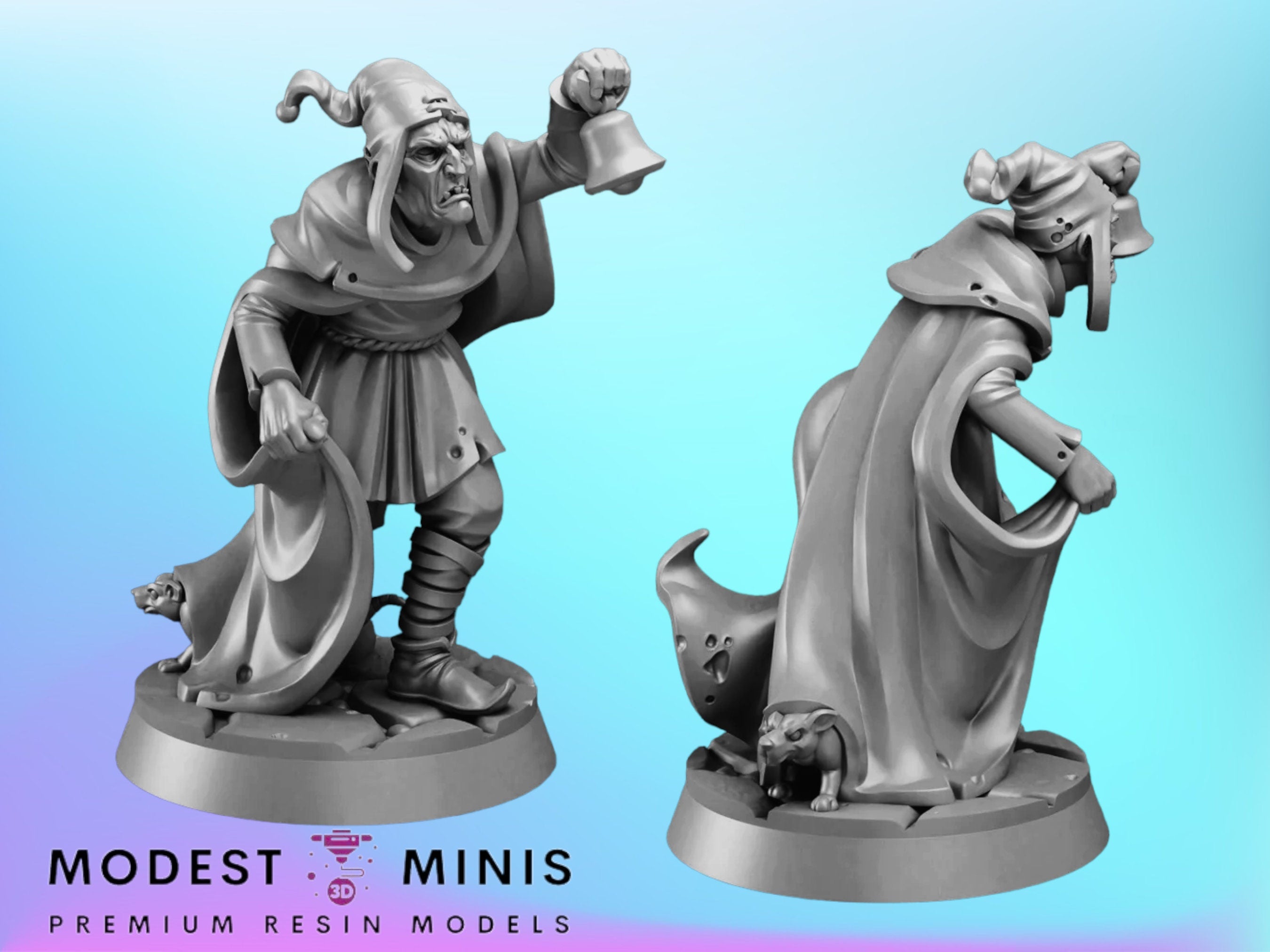 Town Cryer | 28mm - 75mm Scale | DnD Frostgrave Mini | Vae Victis ...