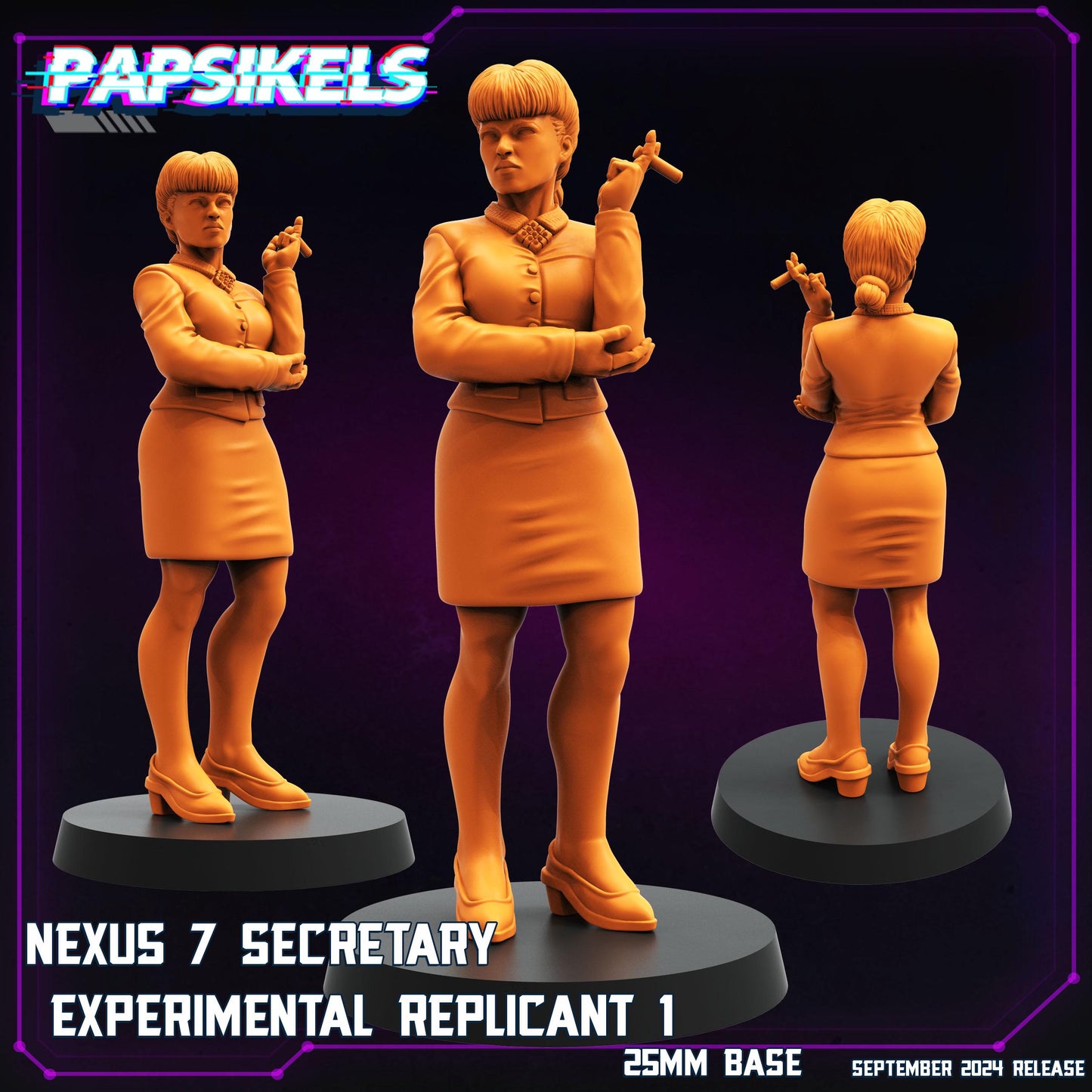 Nexus 7 Experimental Replicant - 28mm 32mm 40mm Scale Cyberpunk ...