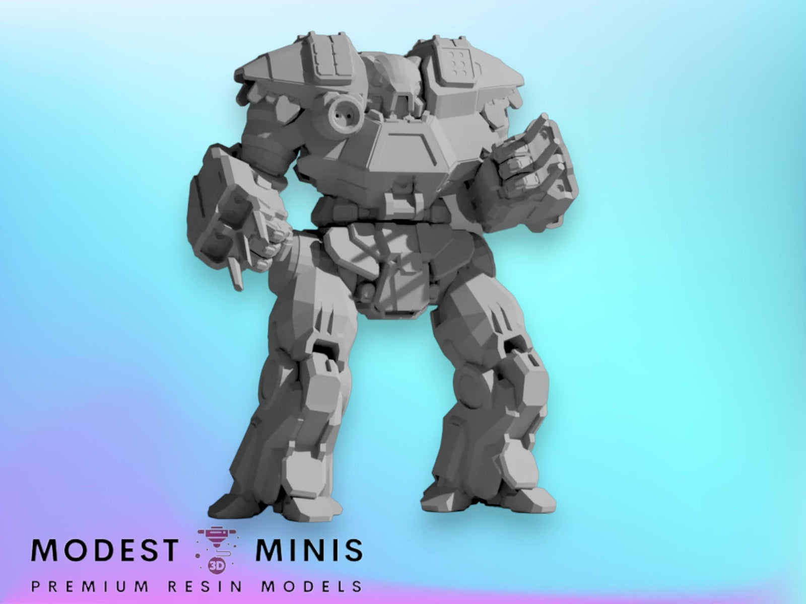 KDK Kodiak | 1:265 | 6mm Battletech Scale | Mecha | Sir Mortimer ...