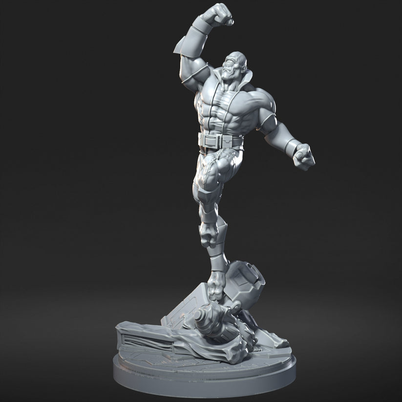 3D printed 40mm superhero MCP miniatures from Modest Minis Studio