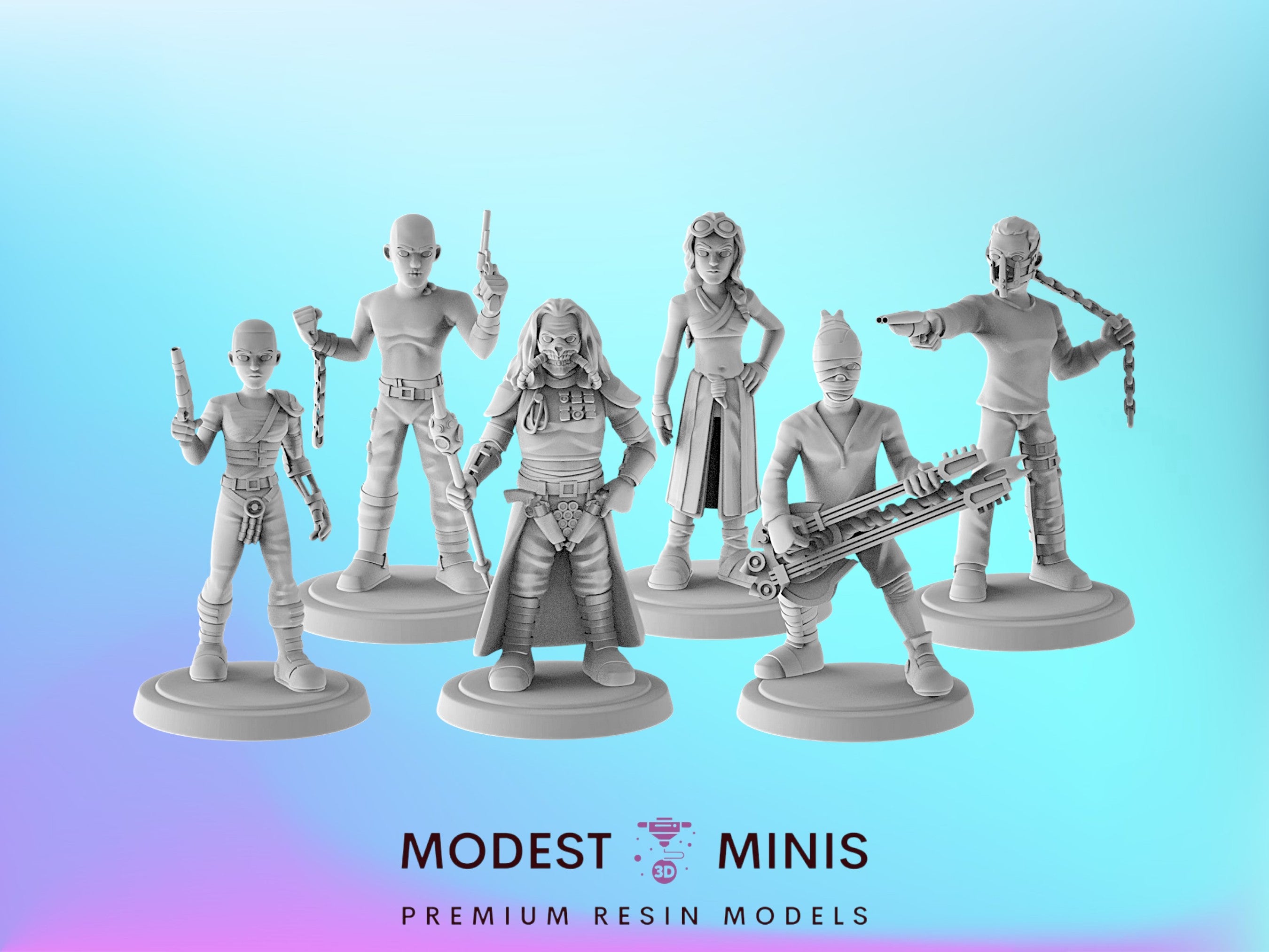 Dystopian Drivers – Modest Minis Studio