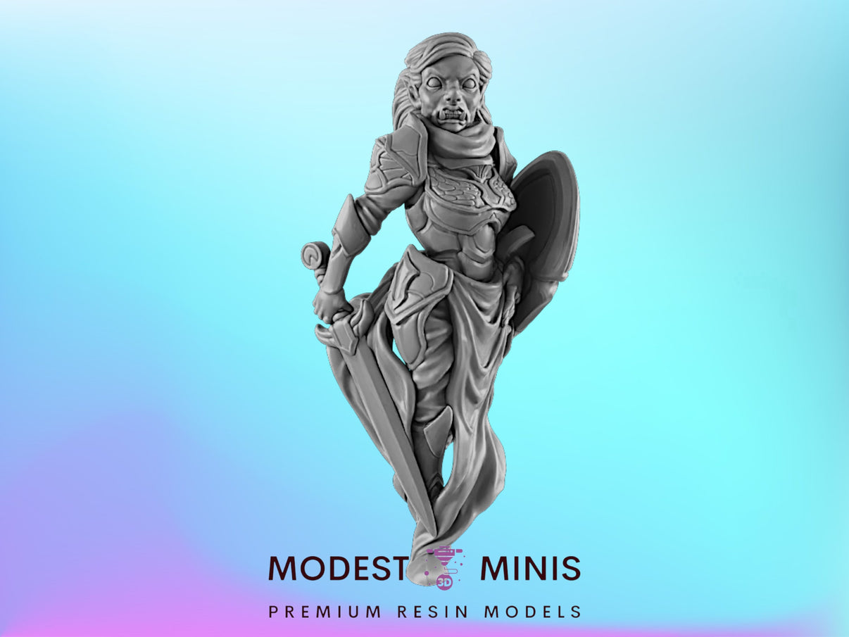 Alchemist Human Female | 25mm - 100mm Scale | DnD | EC3D Fantasy Mini ...