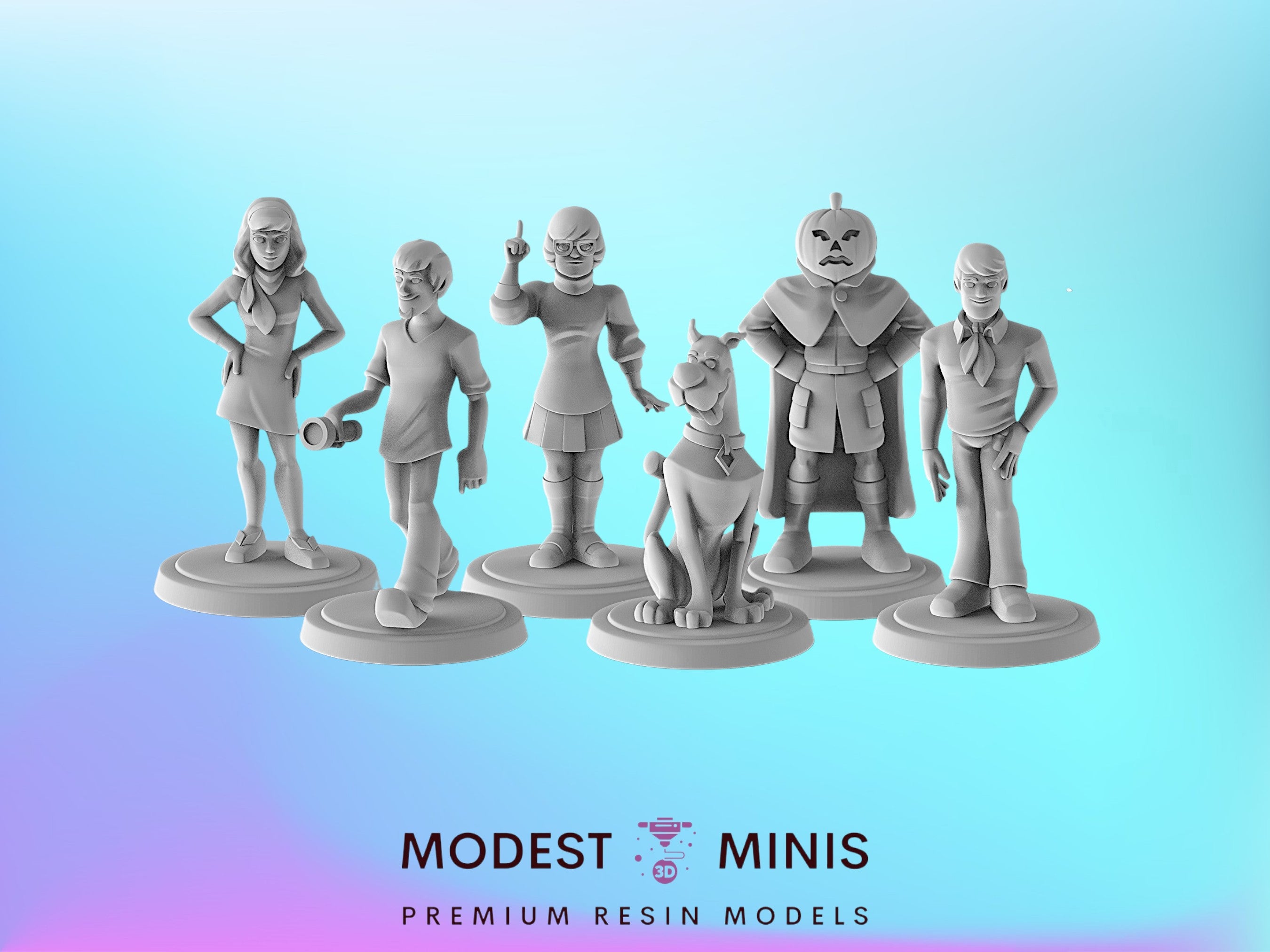 Scooby's Mystery Gang – Modest Minis Studio