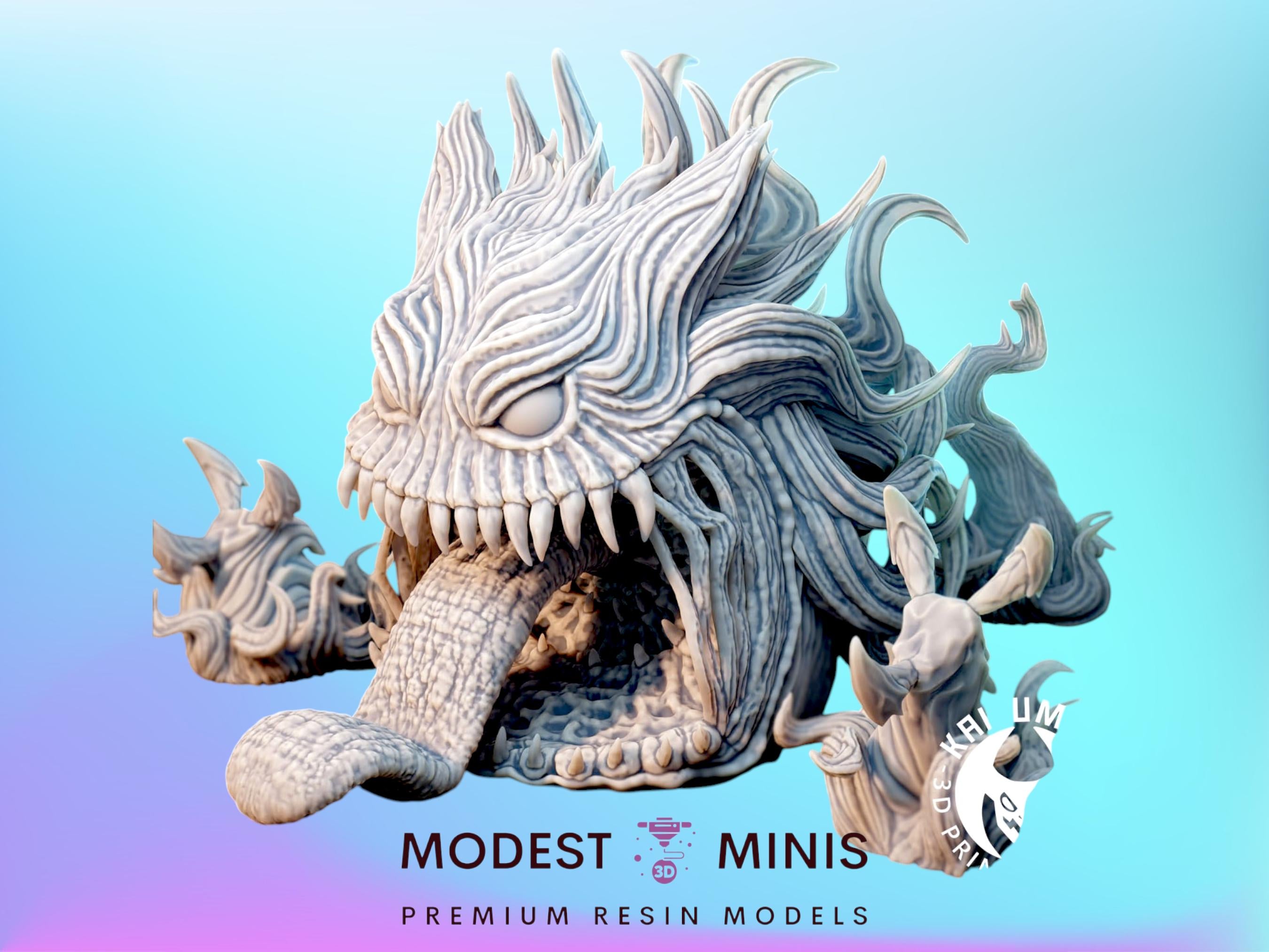 Giga Poison Ghost - Resin Kaiju Minis | Dungeons and Dragons Mini | Sci ...
